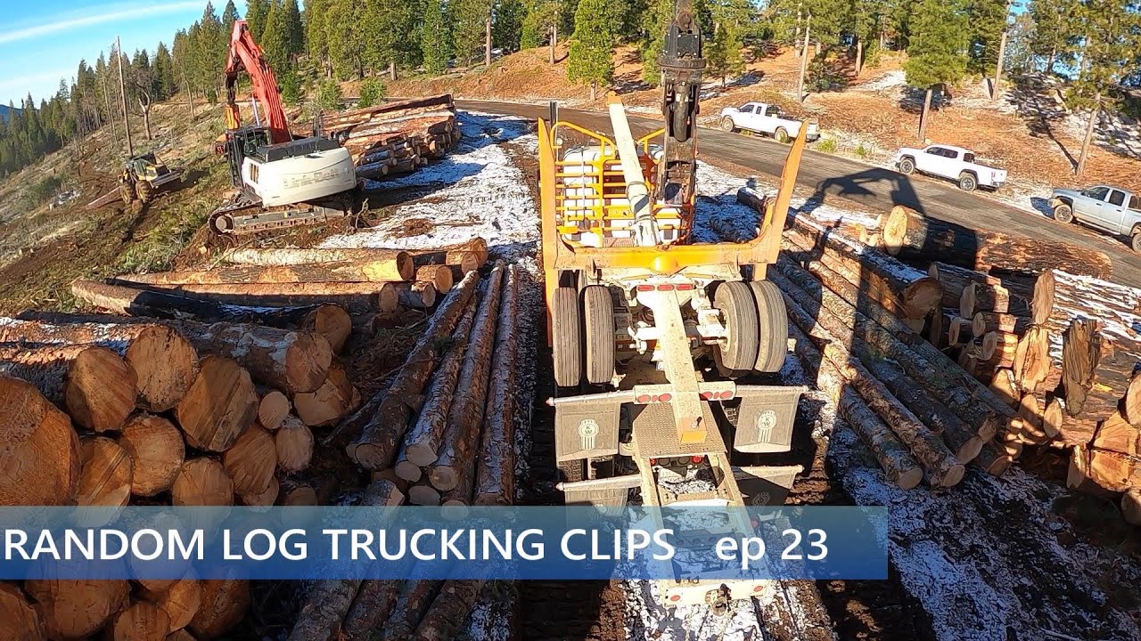 Random Log Trucking Clips ep23 New Camera Angle - YouTube