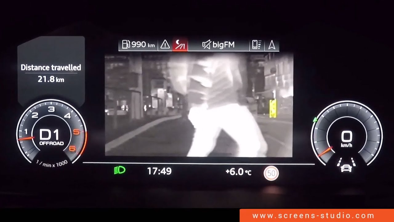 Audi Q8 I Advanced Driver Assistance Systems (ADAS) I 2018 - YouTube