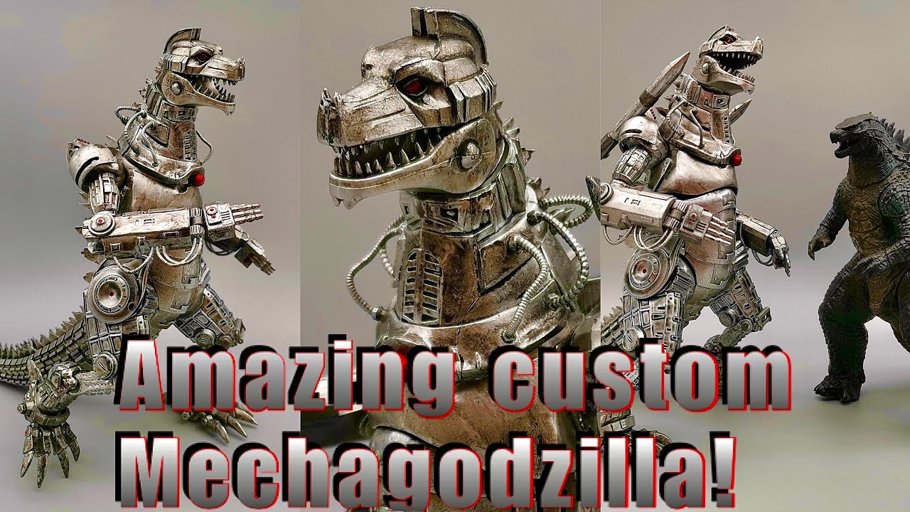 Custom Ready Player One Mechagodzilla Fully articulated! Incredible ...