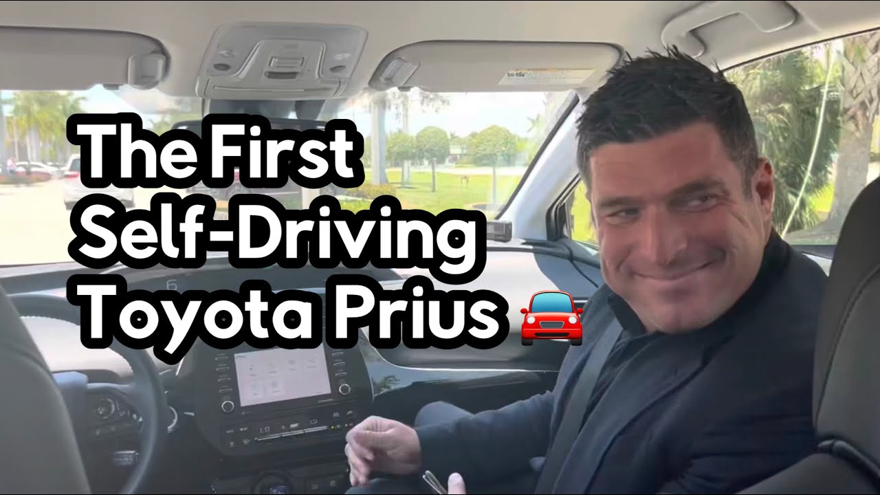 Self driving autonomous Toyota Prius - The first self driving Prius ...