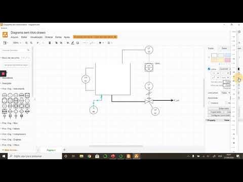 Tutorial passo a passo: criando um diagrama P&ID com Diagrams.net - YouTube