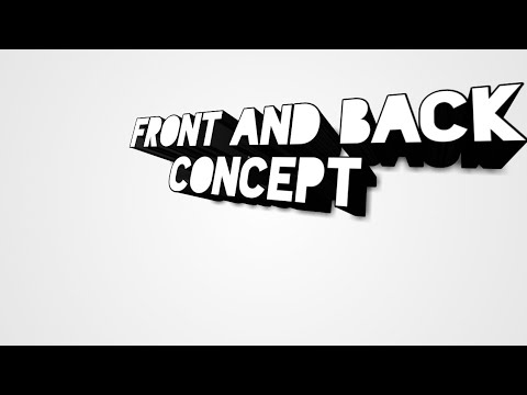 FRONT AND BACK CONCEPT.👍 - YouTube
