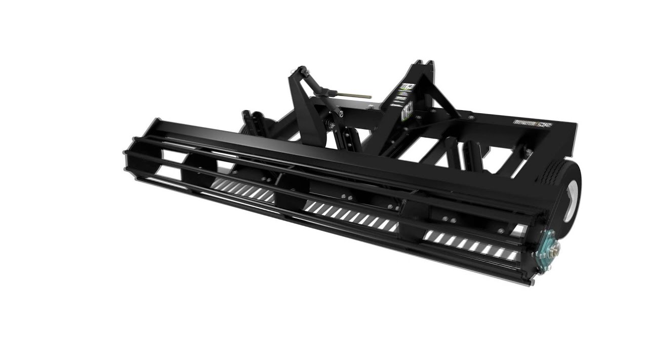 TR3 Rake - Rolling Basket Option - YouTube