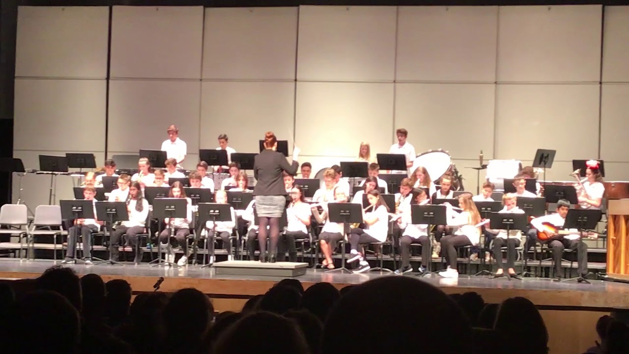 8th Grade Band Concert pt 1 - YouTube