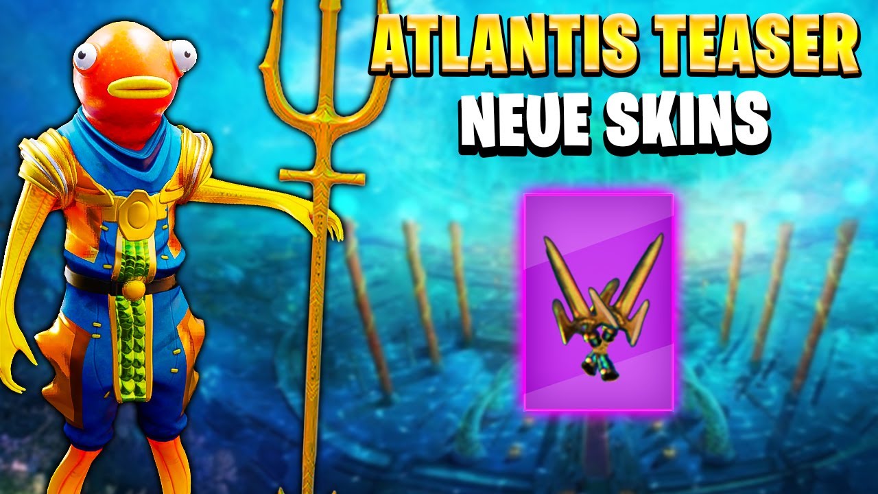 Neue SKINS und ATLANTIS TEASER | Fortnite Deutsch - YouTube