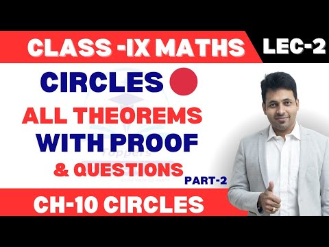 Circle Theorems - Circles-2 | With Important Questions|Easiest ...