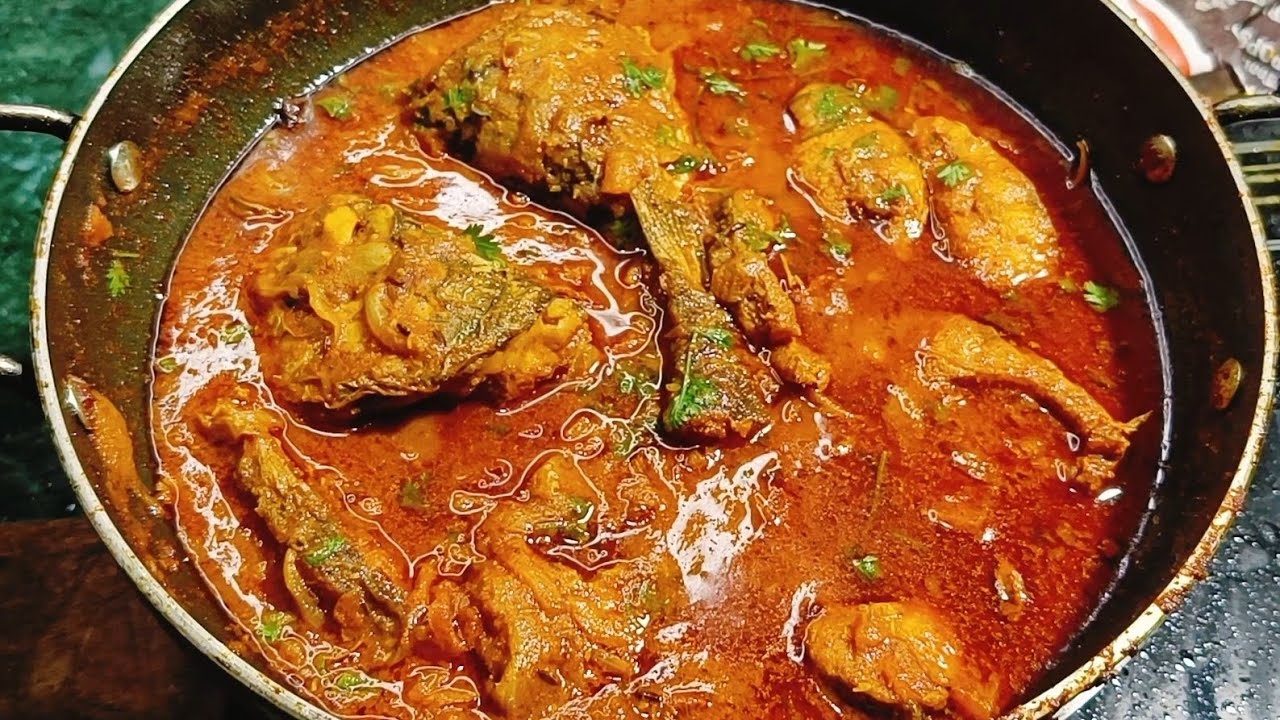 Unique Fish gravy || katla fish recipe.. @ThecookingHub22 .. - YouTube