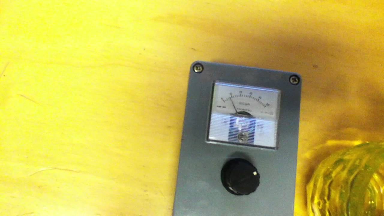 DIY geiger counter with 6 x SBM-20 - YouTube