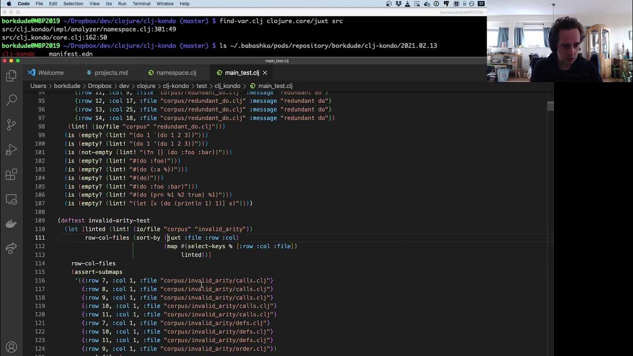Find Var Usages In Clojure Project Using Babashka And Clj Kondo Youtube