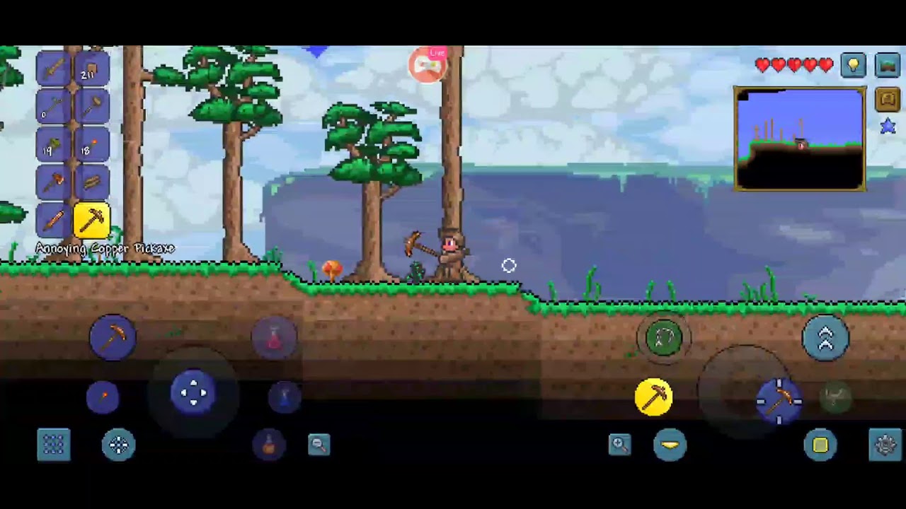 Tonton stream saya Terraria di Omlet Arcade! - YouTube