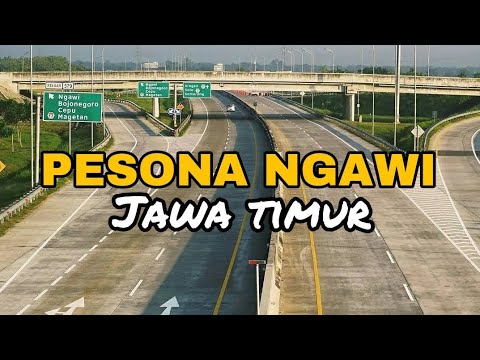 Kota Ngawi/ Kabupaten Ngawi 2021 (Drone View) perbandingan infrastruktur dan skyline