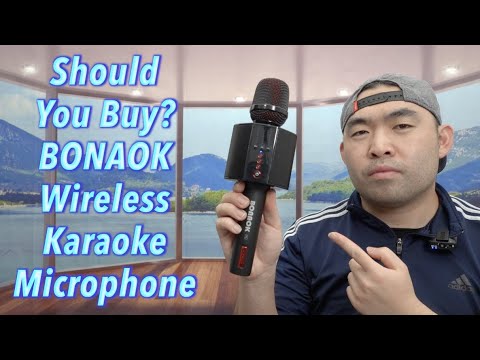 Should You Buy? BONAOK Wireless Karaoke Microphone - YouTube