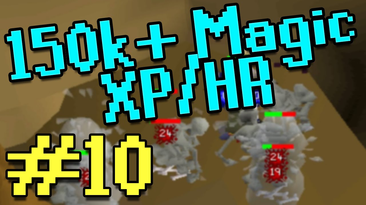 Bursting Skeles @ Ape Atol! Massive Magic XP! Old School Runescape ...