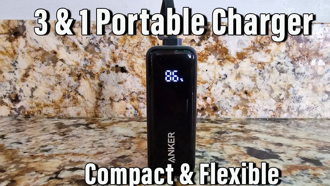 Anker's 3-in-1 5,000mAh Portable Charger: A Game-Changer for Smart ...