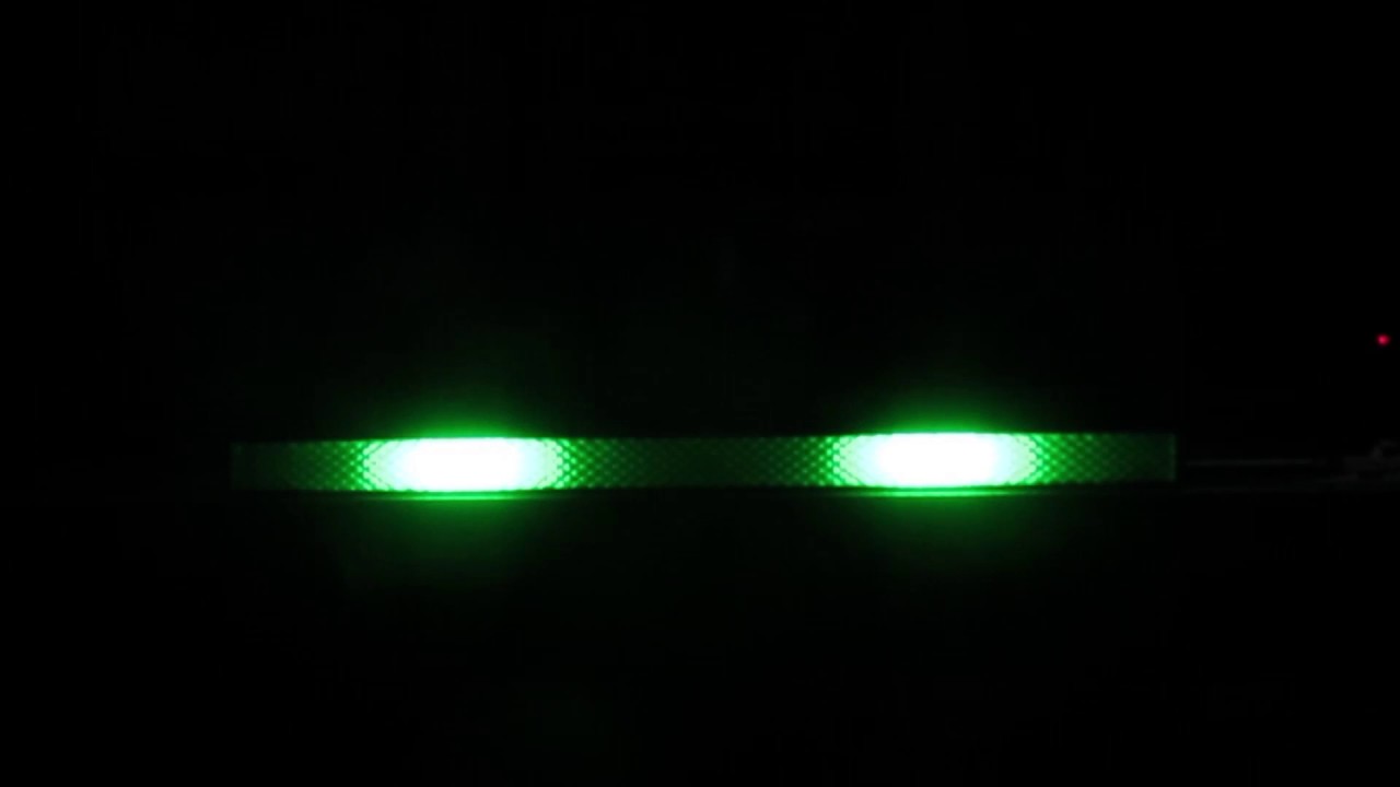 2006 Mustang Knight Rider Light LED scanner - YouTube