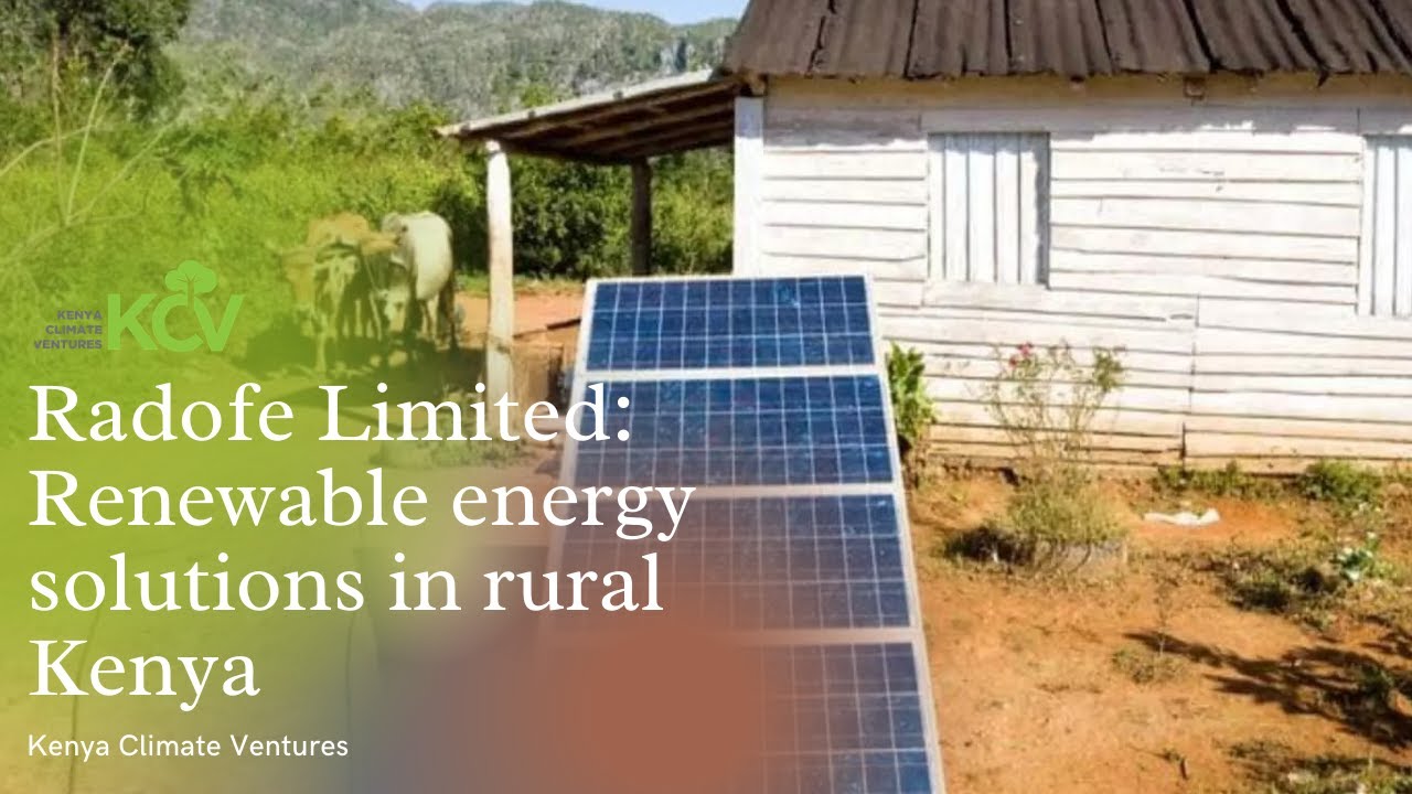 Renewable energy solutions for rural households | Kenya Climate ...