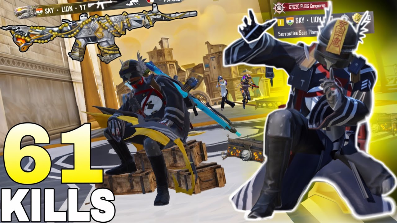 NON STOP RUSH GAMEPLAY🔥 RONDO+ERANGEL😍 3.7 GOLDEN DYNASTY EVENT FULL GAMEPLAY ️PUBG INDIA BGMI ...