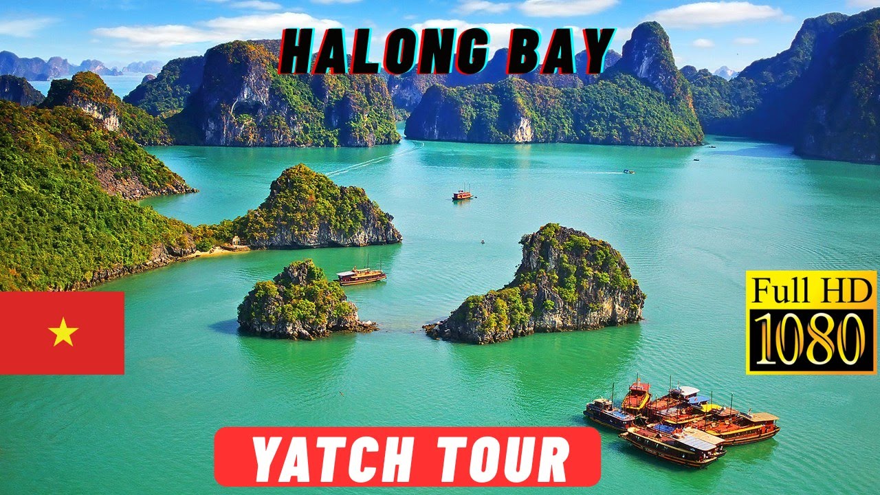 Halong Bay-Yatch Tour of Islands-Vietnam Walk Tour 2025 - YouTube