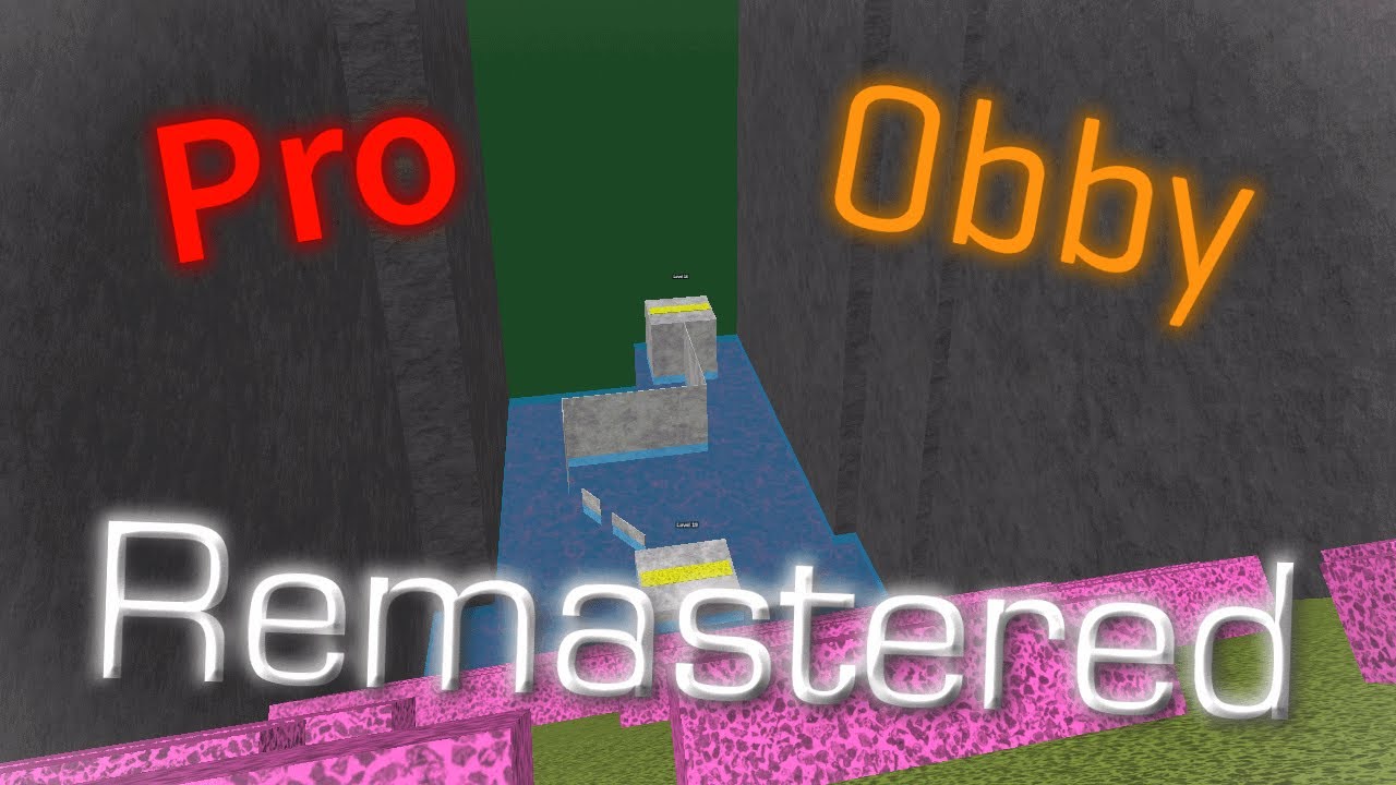 Pro Obby Remastered | ALL stages - YouTube