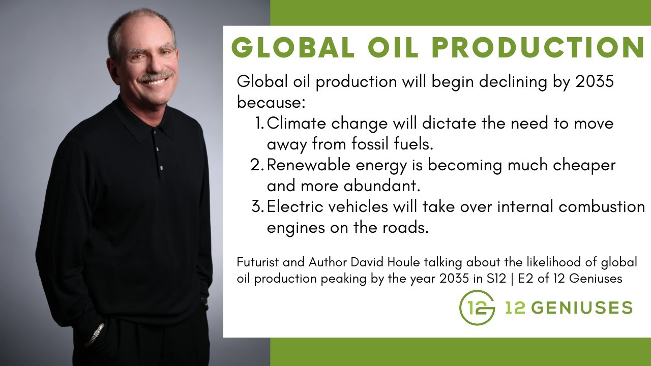 Peak Oil with Futurist David Houle - 12G S12 | E2 - YouTube