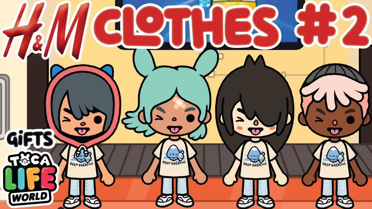 New free Clothes H&M Gifts on Toca Life World #2! Novo presente roupa ...