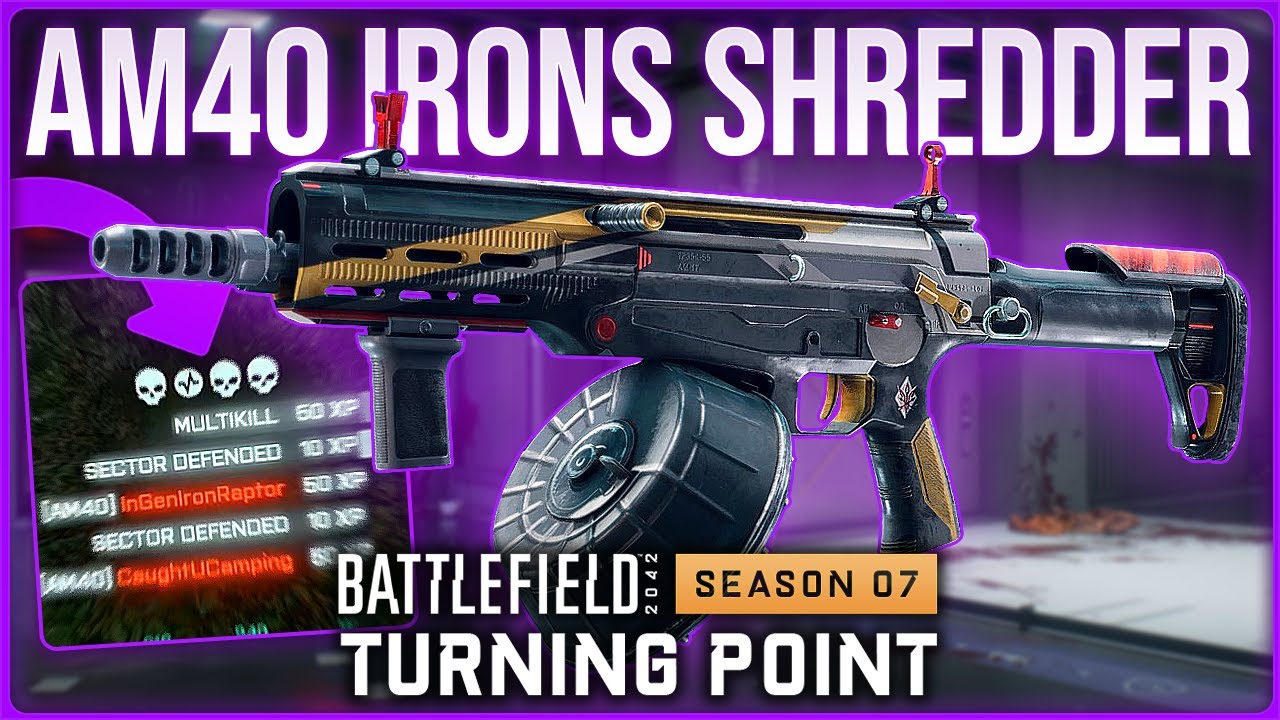 AM40 Iron Sights is super good.. - Battlefield 2042 Season 7 Redacted ...
