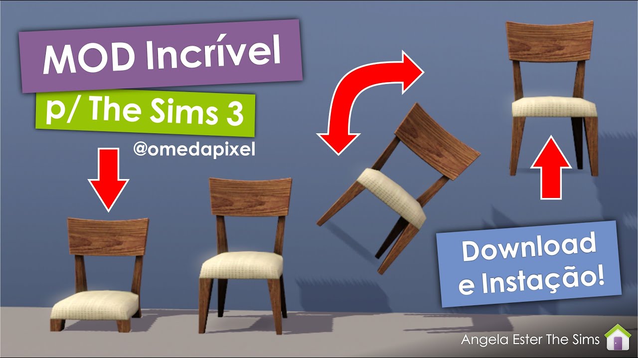 Como subir descer e inclinar objetos The Sims 3 - YouTube