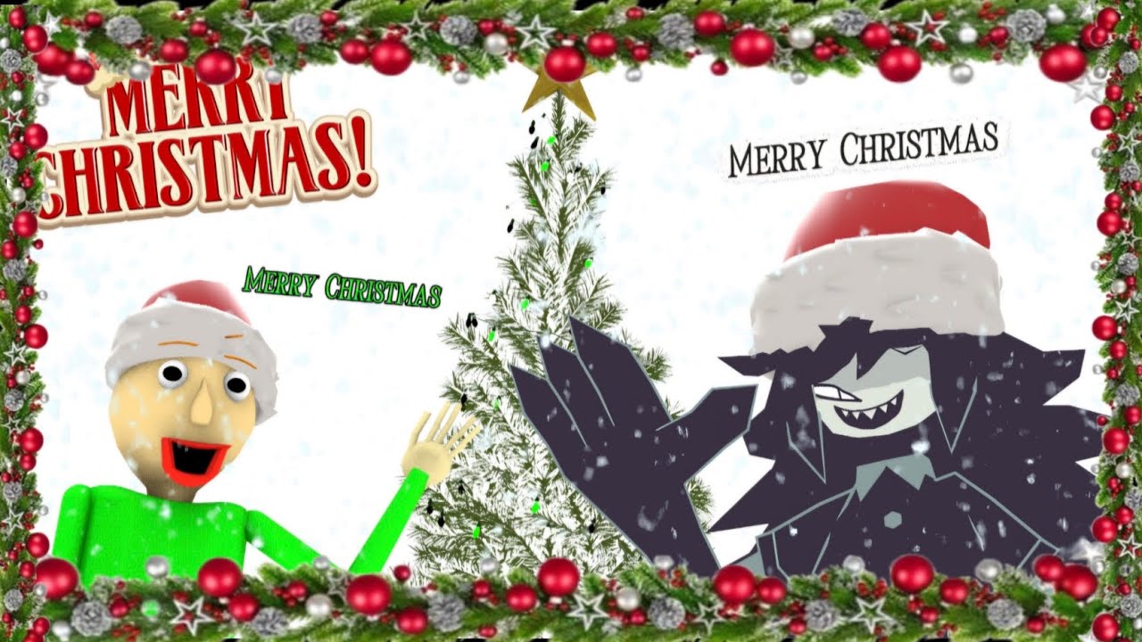[SFM] Baldi and Miss Circles Christmas intro video. [Christmas special ...