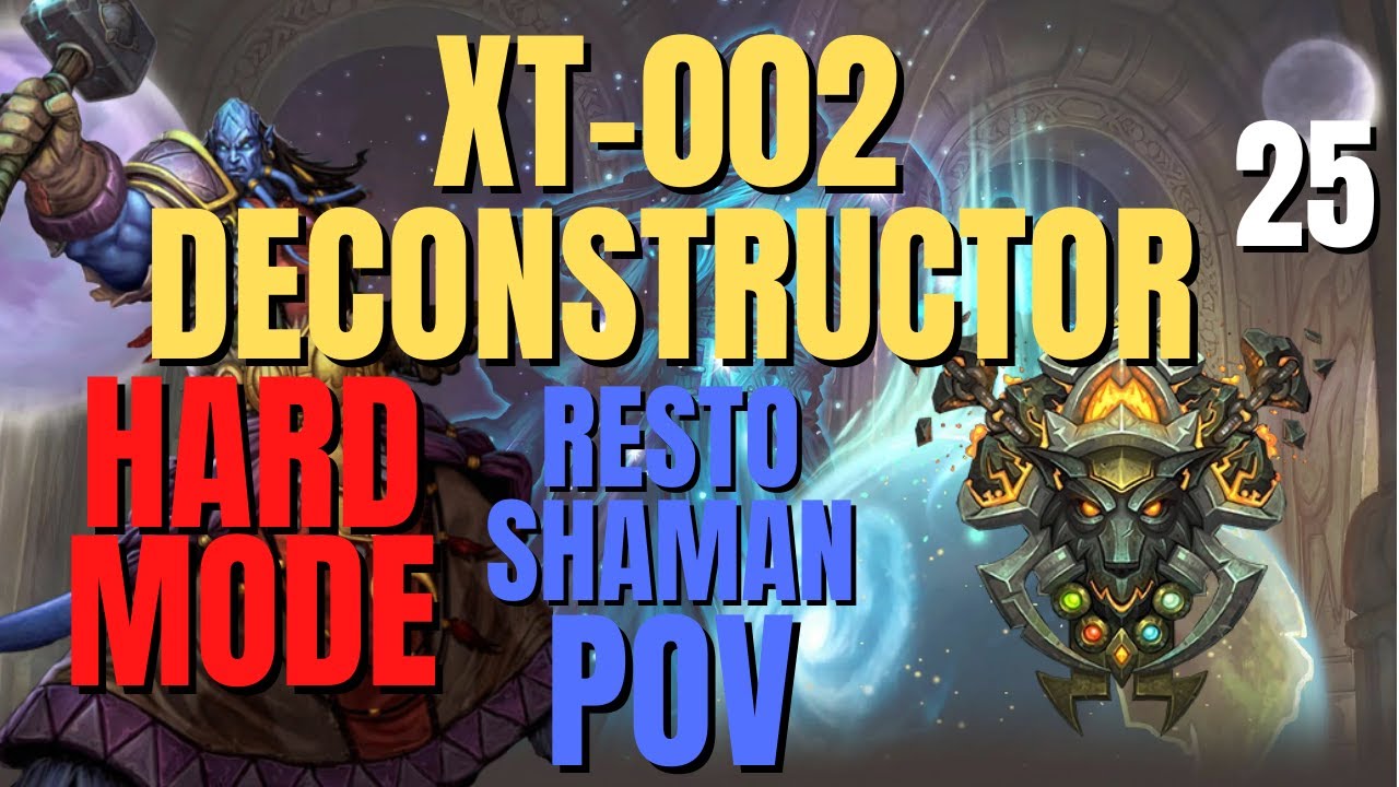 WoW WotLK Classic Ulduar 25 XT 002 Hard Mode | Resto Shaman POV - YouTube