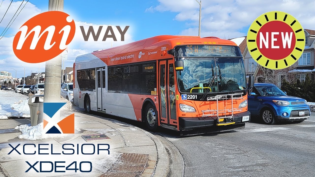 Brand New MiWay XDE40 2201 - YouTube