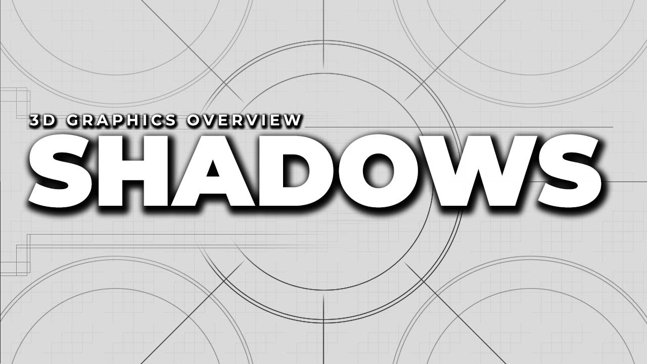 Shadows | 3D Graphics Overview - YouTube