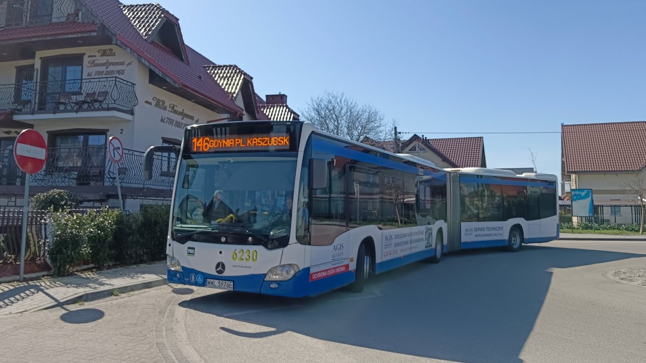 LINIA 146 PKS Gdynia #6230 - YouTube