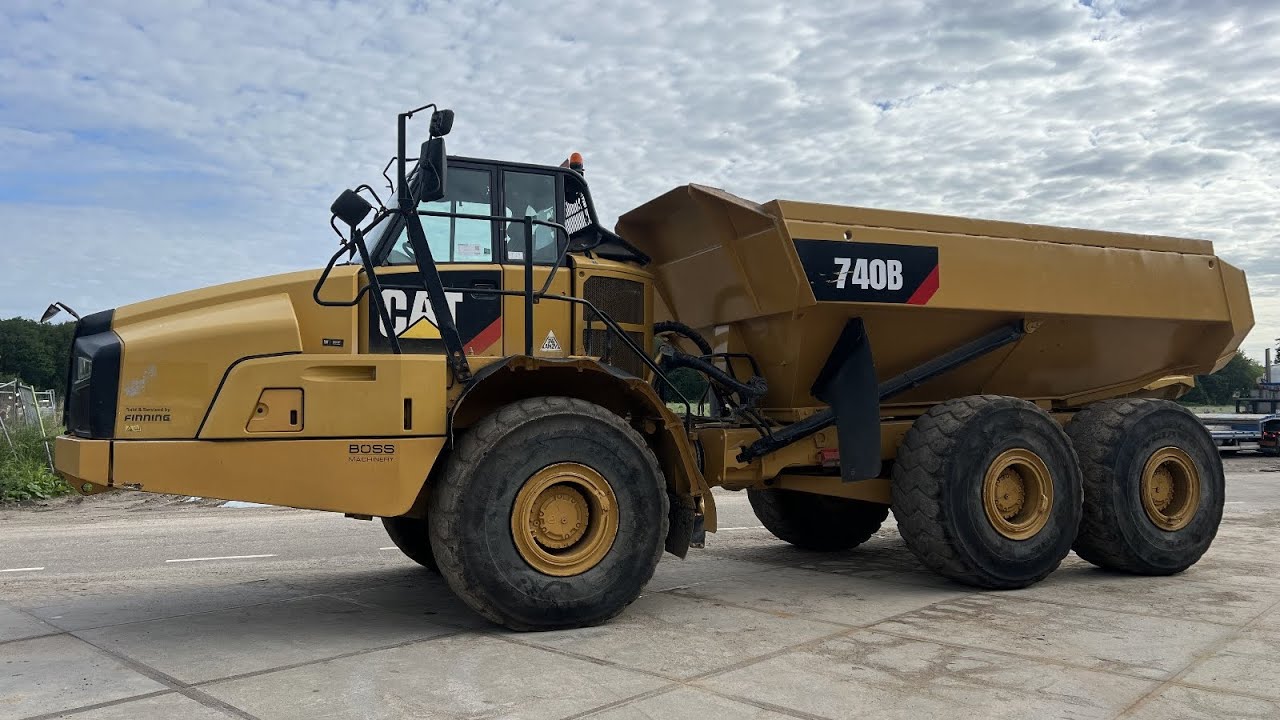 Caterpillar 740B Dump Truck - Year: 2015 (Refnr. BM5732) - YouTube