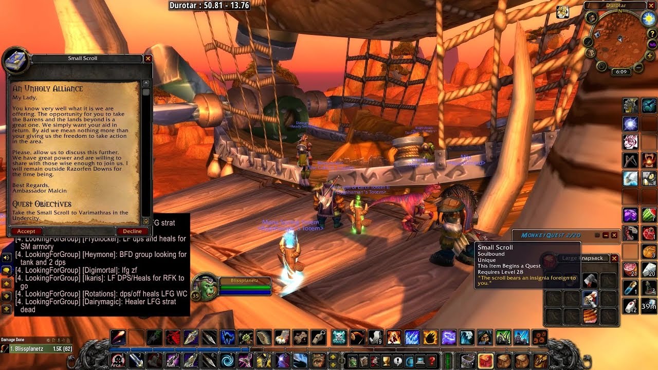 Monkey Quest 3.3.5 - treevis