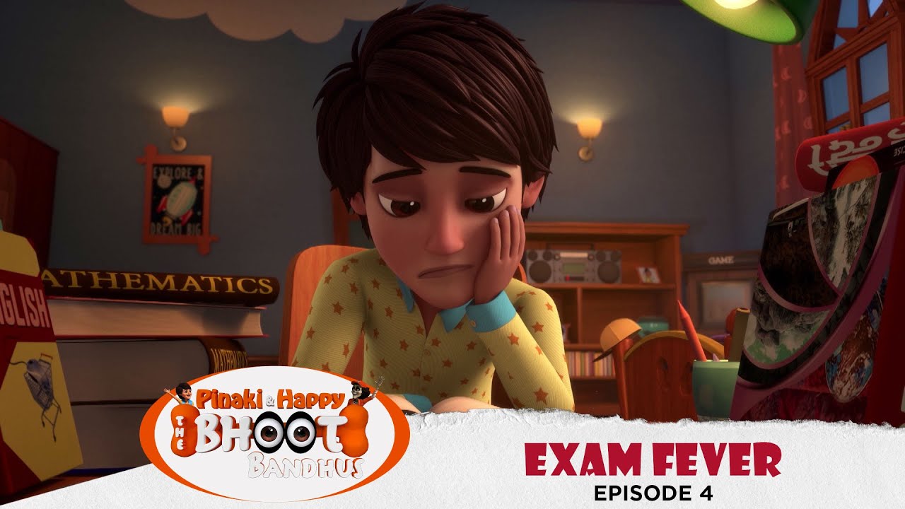 Pinaki and Happy - Bhoot Bandhus | Exam Fever | English Episode 4 ...