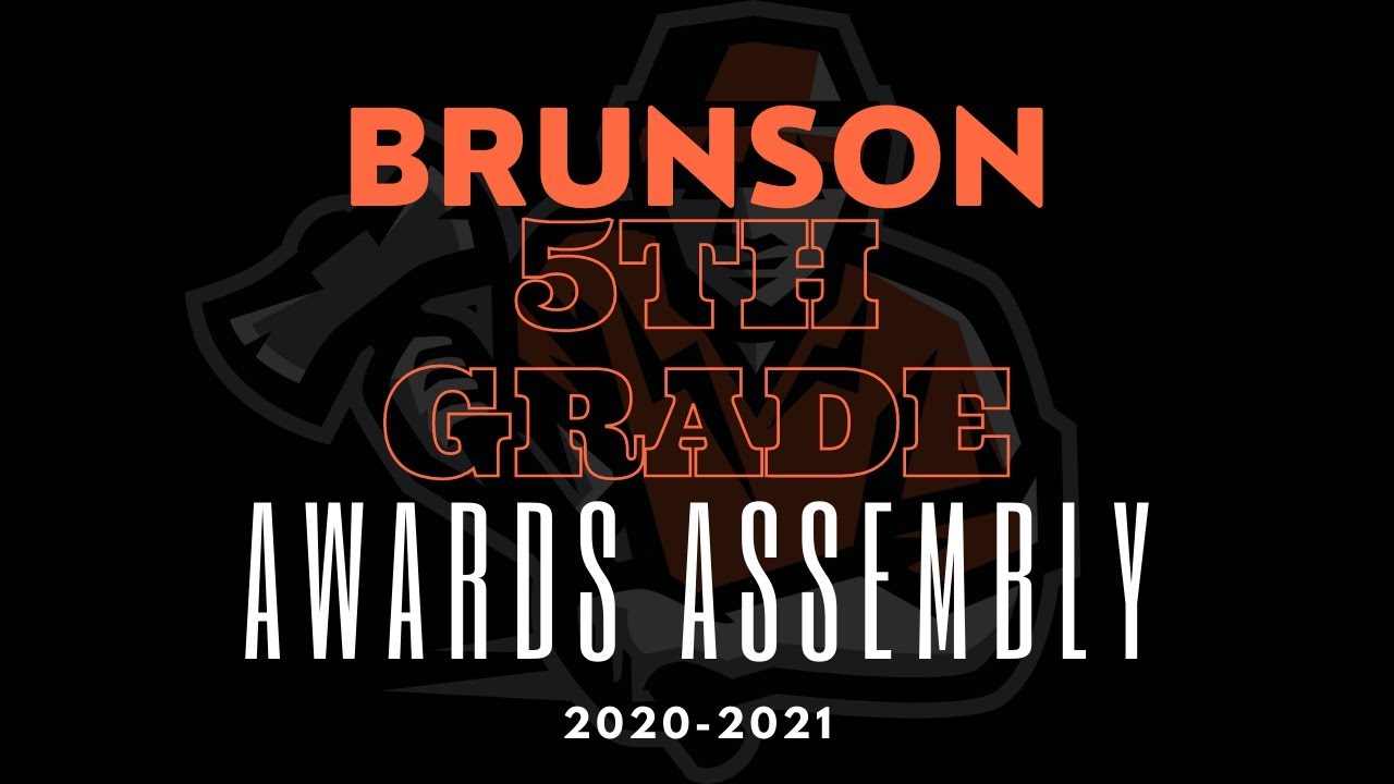 Brunson 5th Grade Awards Assembly - YouTube
