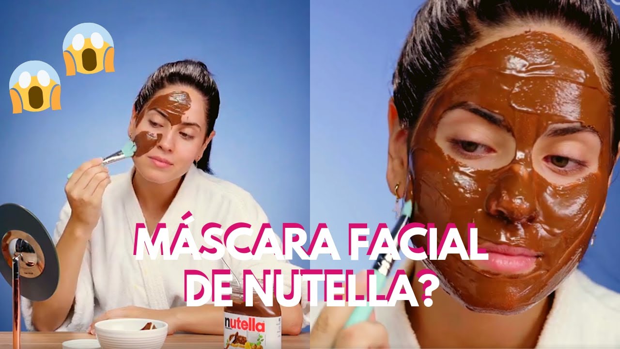 Máscara facial de Nutella? l dicas das famosas l VIX Glam - YouTube