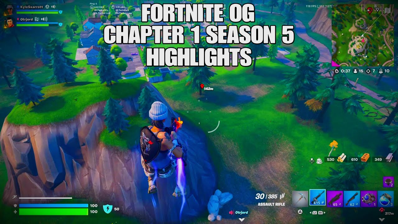 Fortnite OG - Chapter 1 Season 5 Highlights - YouTube