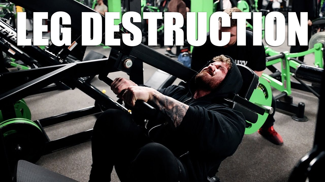 THIS MACHINE WILL DESTROY YOUR LEGS! - YouTube