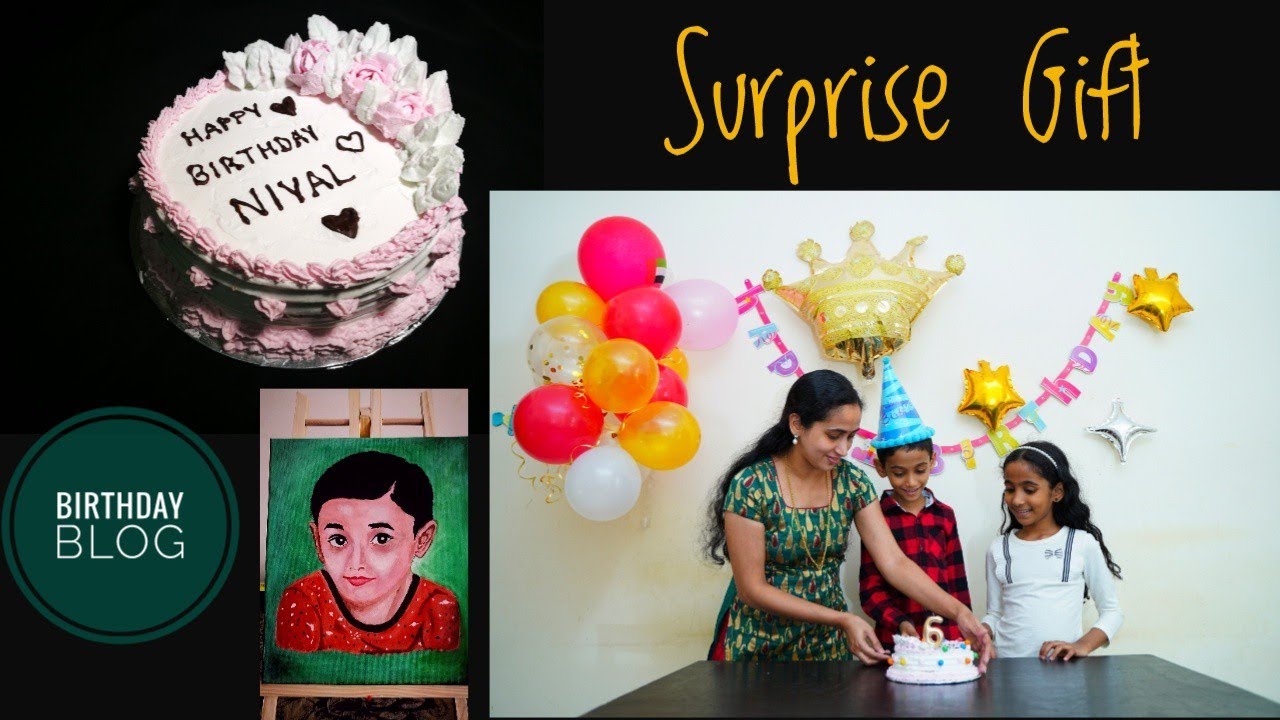 A Small Birthday Celebration Blog | Gift Unboxing | Homemade Cooking ...