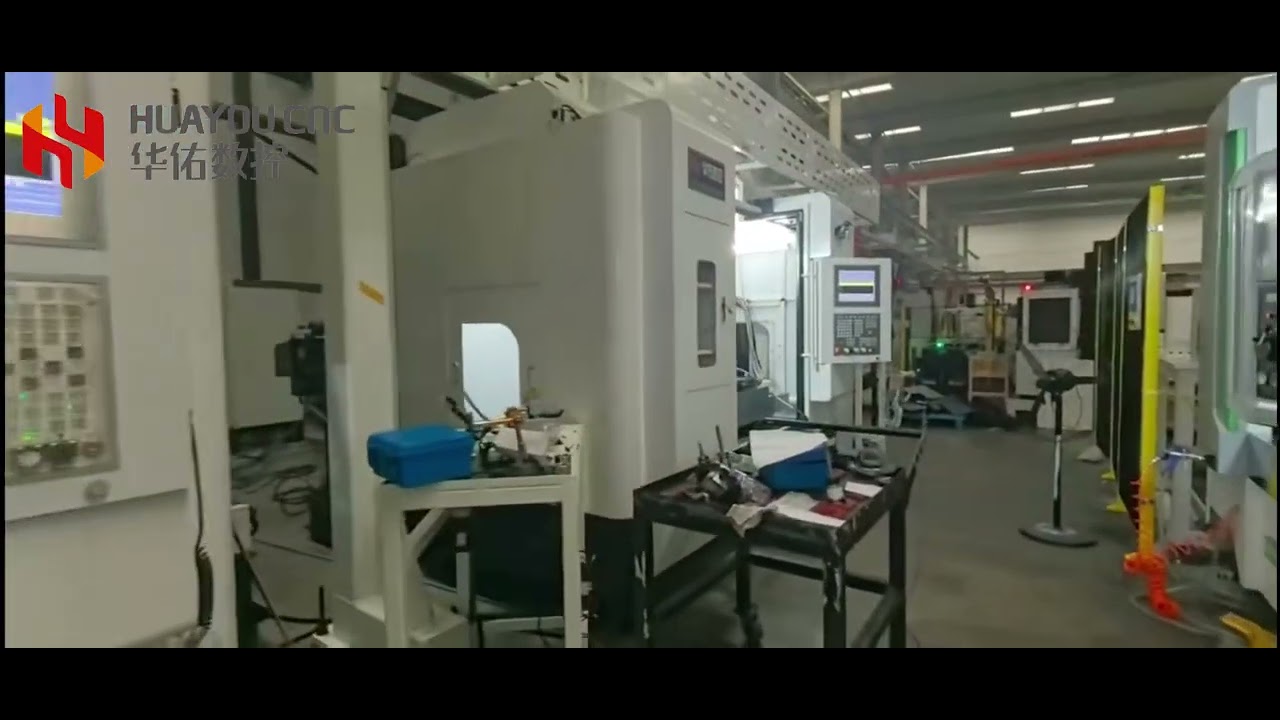 BYD's Automated Differential Housing Production Line， twin spindle ...