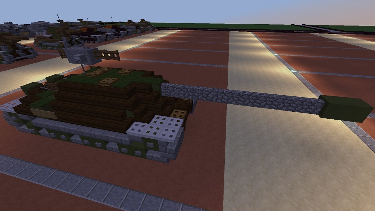 Minecraft (Now Cold War) Build Tutorial: IS-7 - YouTube