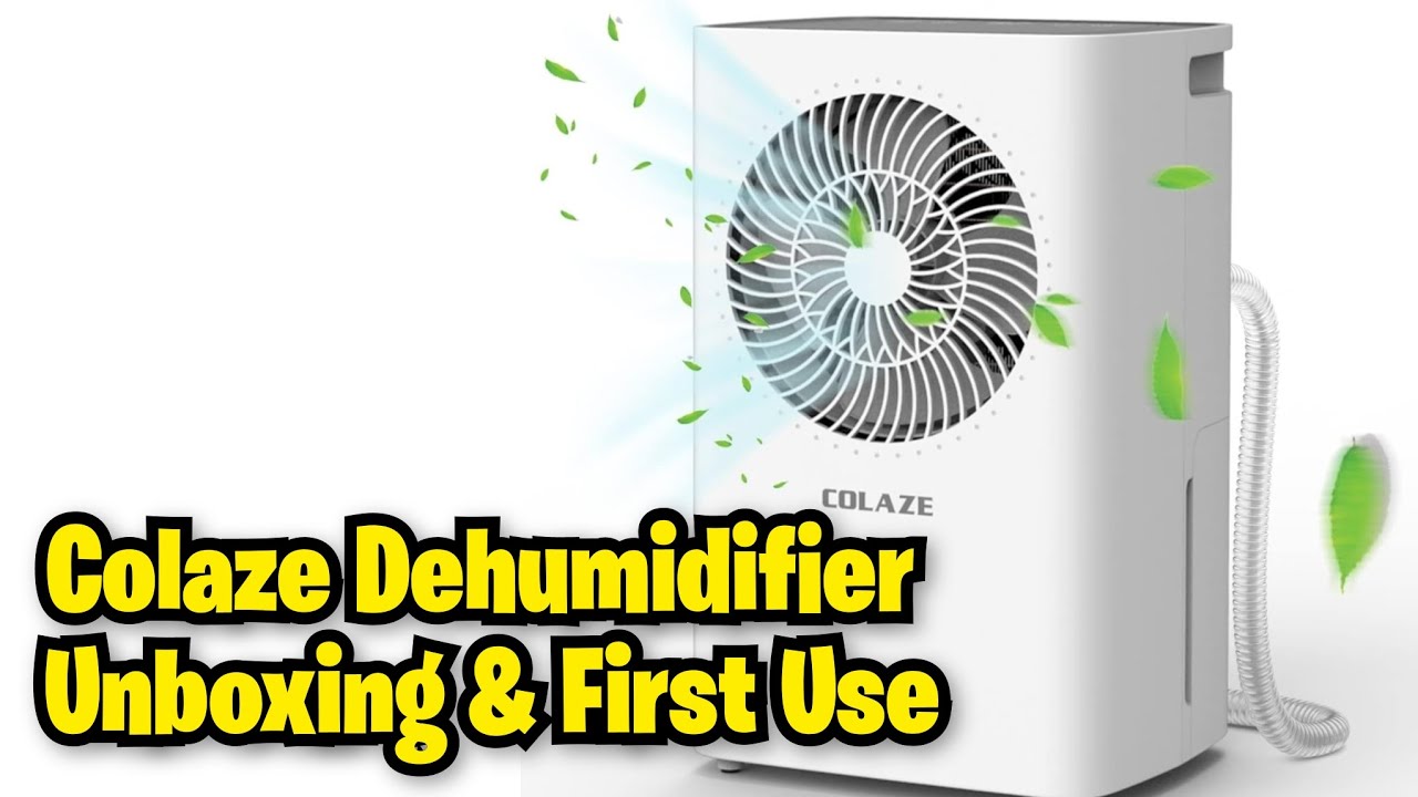 Colaze Dehumidifier Unboxing & Use PD12R-02AE - YouTube