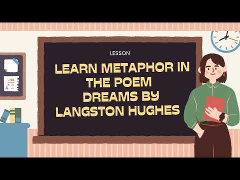 Video Pembelajaran Figurative Language from "Dreams" Poem by Langston ...
