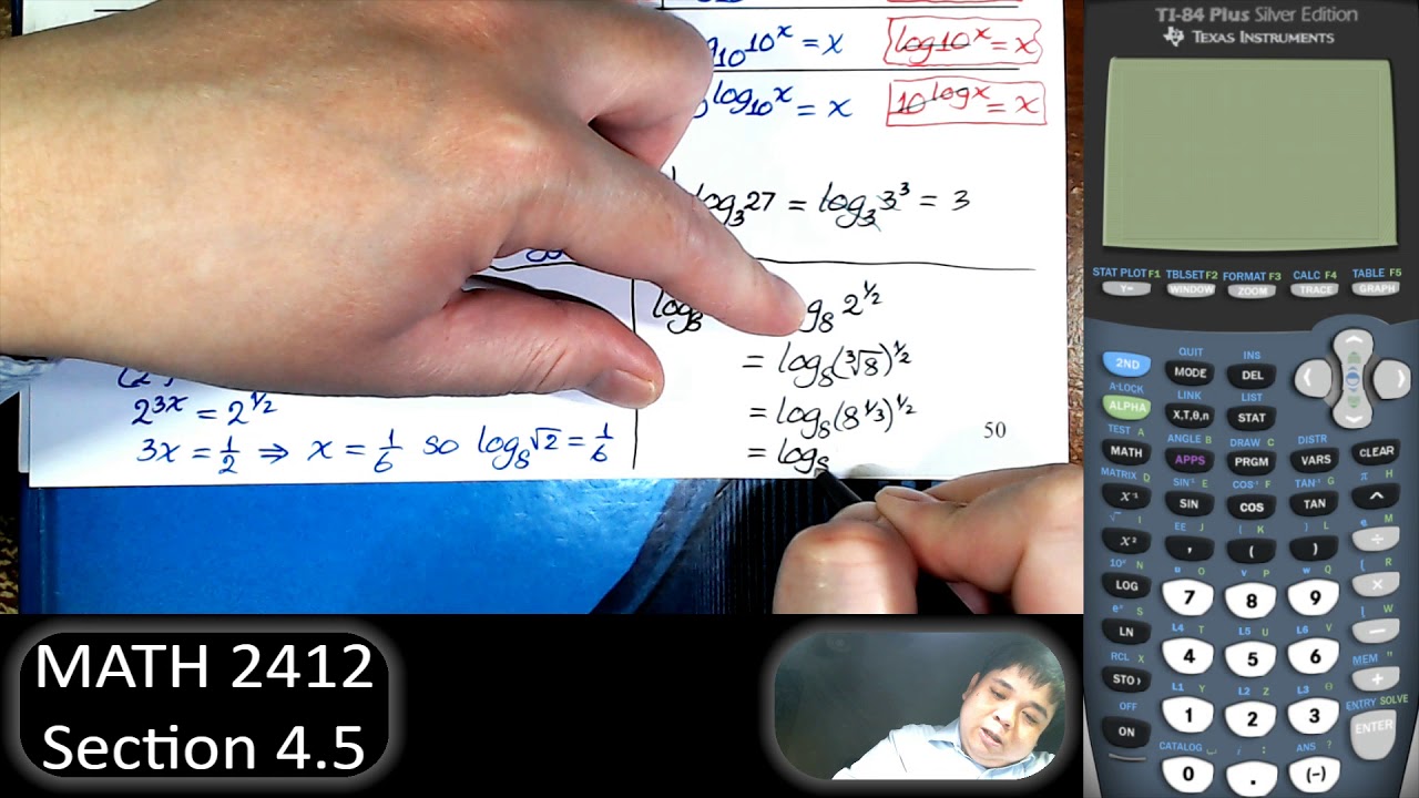 Pre-Calculus - Section 4.5 - YouTube