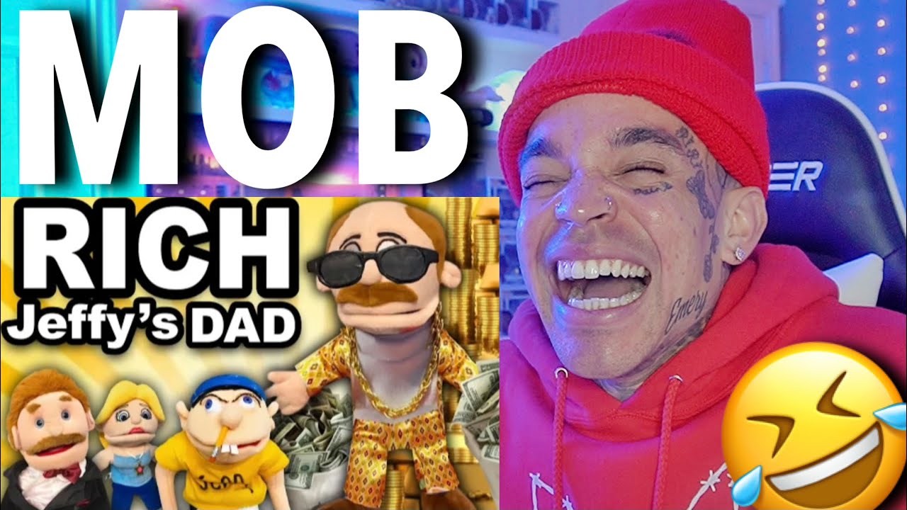 SML Movie: Rich Jeffy's Dad! [reaction] - YouTube