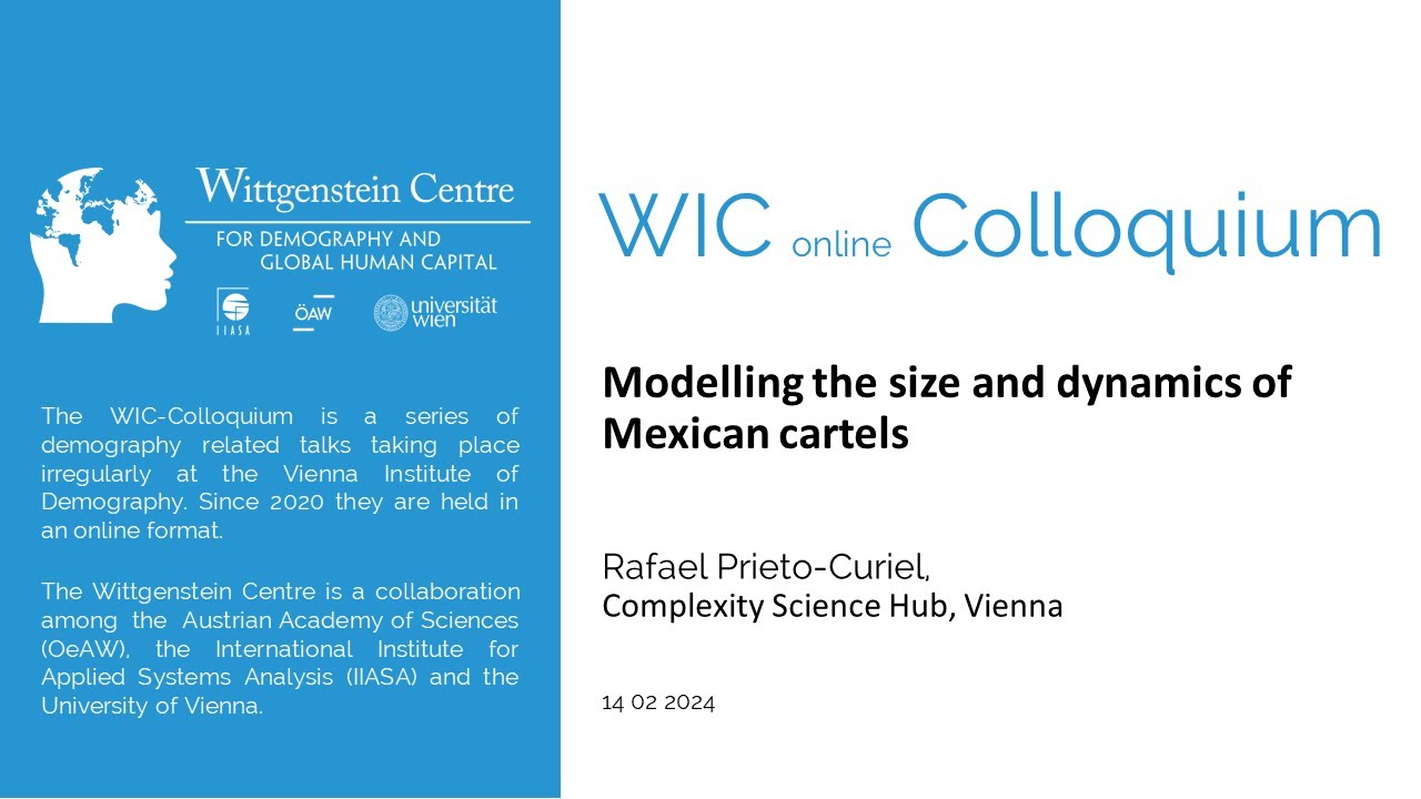Modelling the size and dynamics of Mexican cartels - YouTube