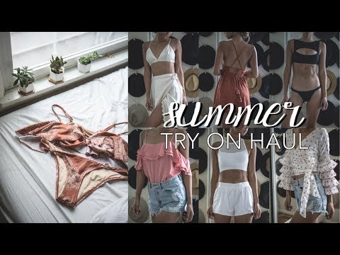 Try-On Summer Clothing Haul (Vacation Outfits, Swimwear & Activewear)