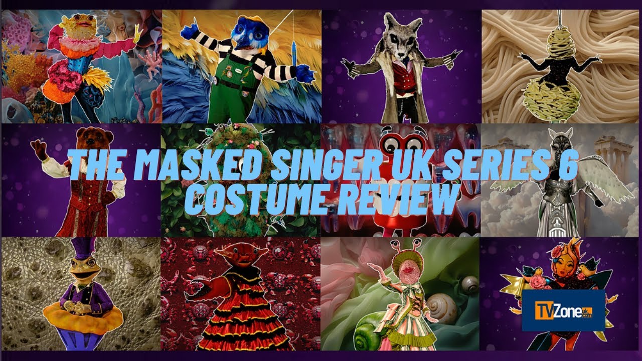 The Masked Singer UK Series 6 Costume Analysis - YouTube