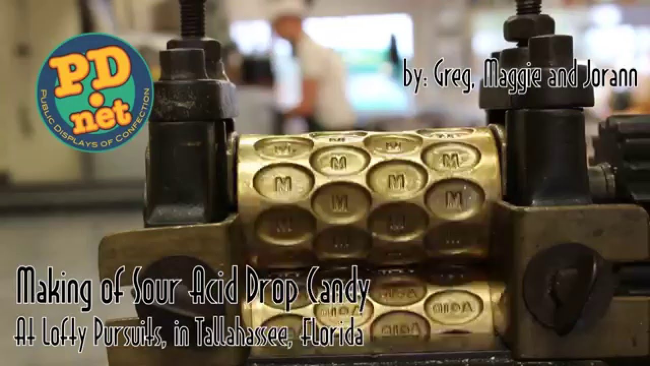 #22 How Victorian Acid Drop Candy is made, using equipment from the ...